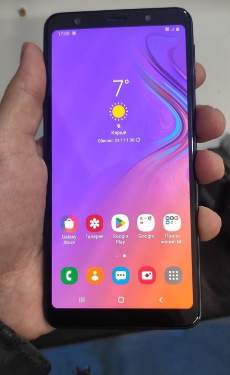 Samsung A 7 64 qora