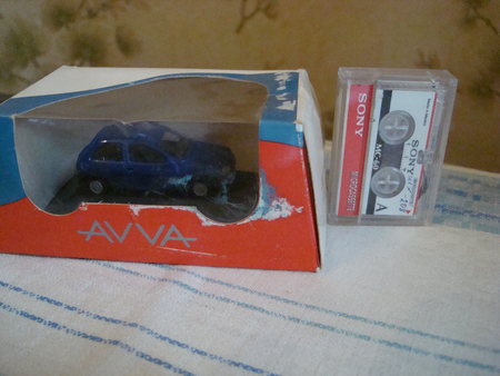 Модель А/м OPEL korsa.Масштаб (1:66) металл. В идеале.