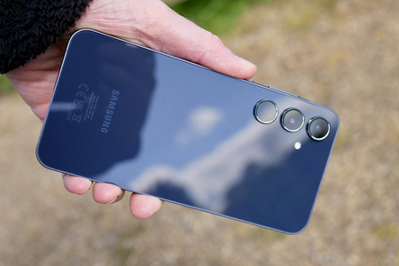 Samsung A55 темно синий новый