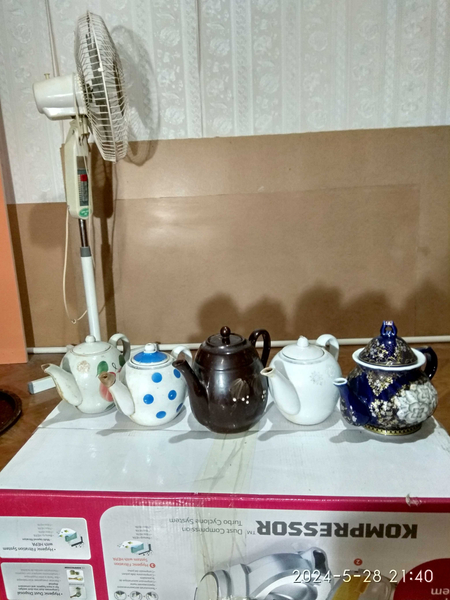 6 чайничков  для заварки.