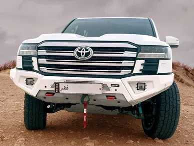 Силовой передний бампер RIVAL для TOYOTA LAND CRUISER 300