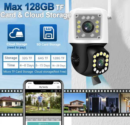 Security Camera HD GW-D13Z / Yмная камера безопасности 4 MP