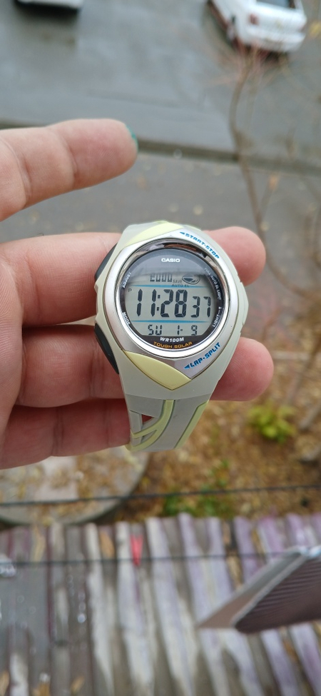 Casio touch solar