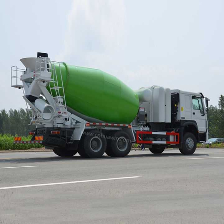 Автомиксер HOWO - 9 м3 - метан