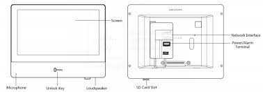 Внутренняя станция сети видеодомофона DS-KH8350-TE1