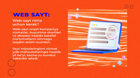 Reklama, Branding, Logo, Web sayt, Instagram, Telegram, Video, Motion