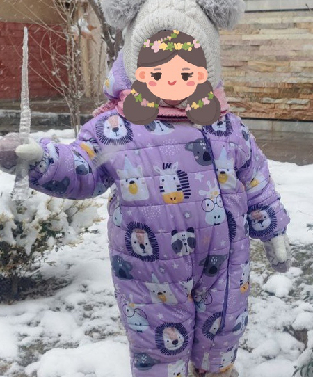 Комбинезон зимний детский
