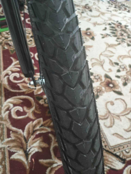 Buqa 28 velosiped amortizator bilan BONVI rangi qora