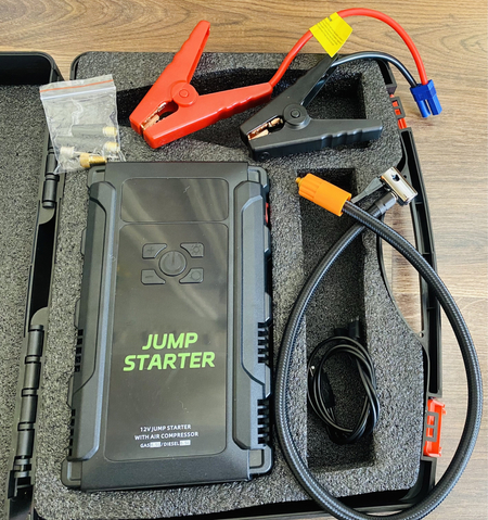12V Jump starter , Air compressor