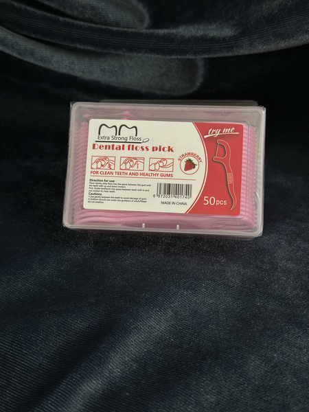 Dental floss pick / зубочистка