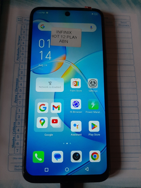 HOT 12 Infinix 6+5 128