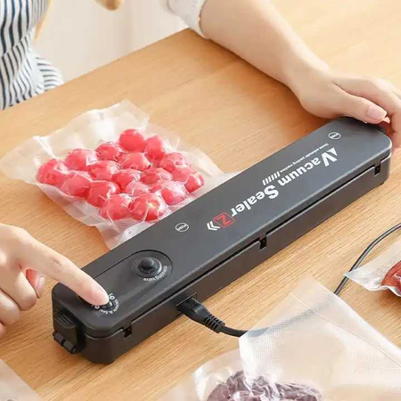 Vakuumli qadoqlagich Vacuum Sealer +10+20+30+50 paketlar, vakumator