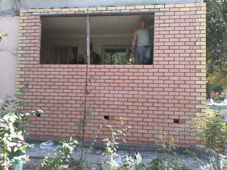Кладка балкон под ключ за 3-дня
