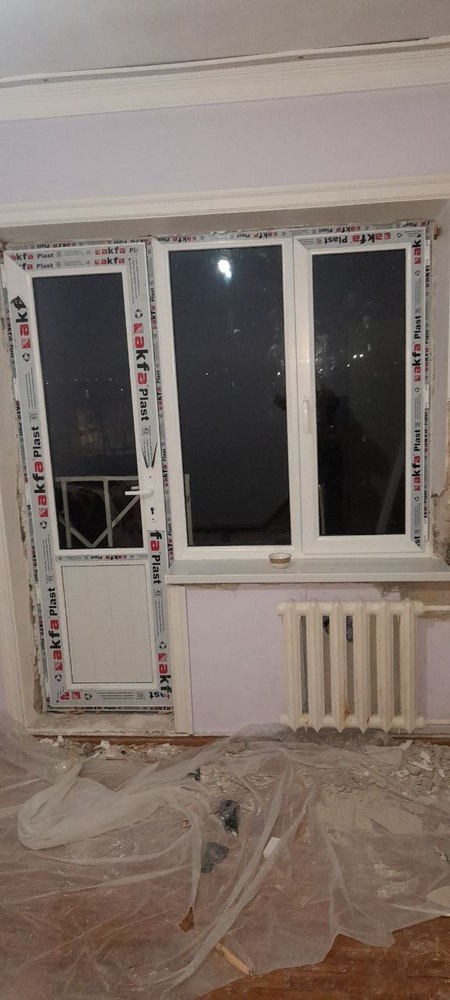 Akfa plast oq - Mega aksiya mart oyi uchun kv.m.60-$
