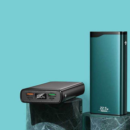 ДОСТАВКА БЕСПЛАТНО! Повербанк - Remax 20000mAh Fast charge 22.5W