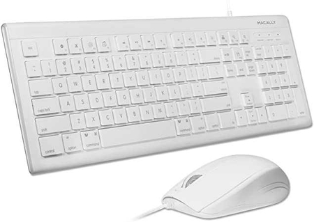 Проводные клавиатура + мышь MacAlly для macOS