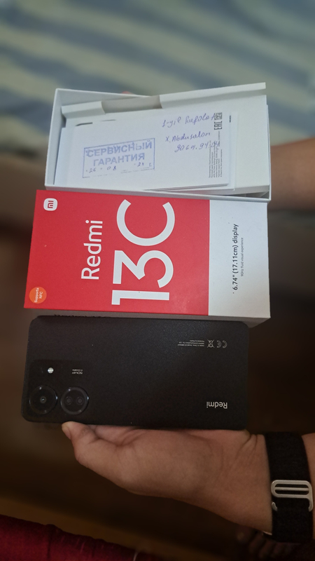 Redmi 13C 1yil kafolati bn