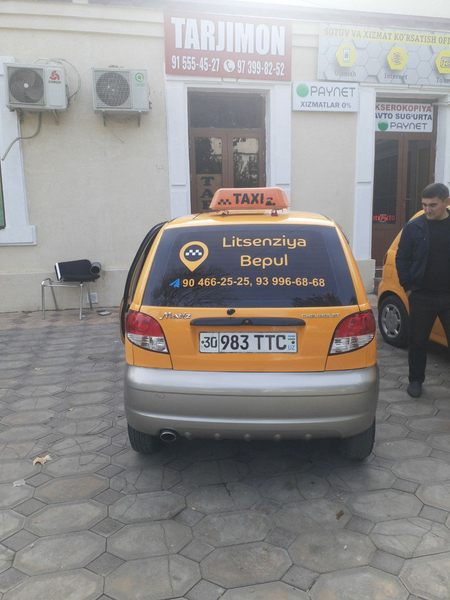Arenda Taksi MATIZ
