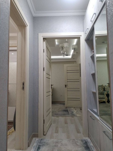 Д.Народов Ташкент сити. 3х комнатная 9 этаж 96m2.