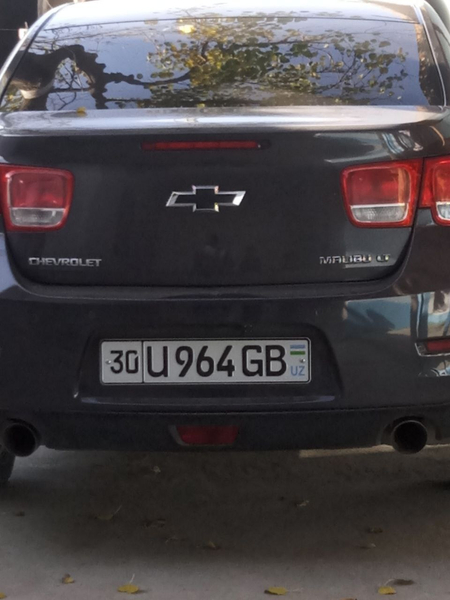 Malibu 1.   2-pazitsiya kraskasi tozza 2013-yil
