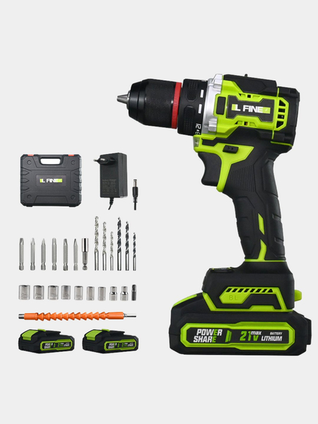L Fine 10mm patronli 21v batareya sifatli va qulay.