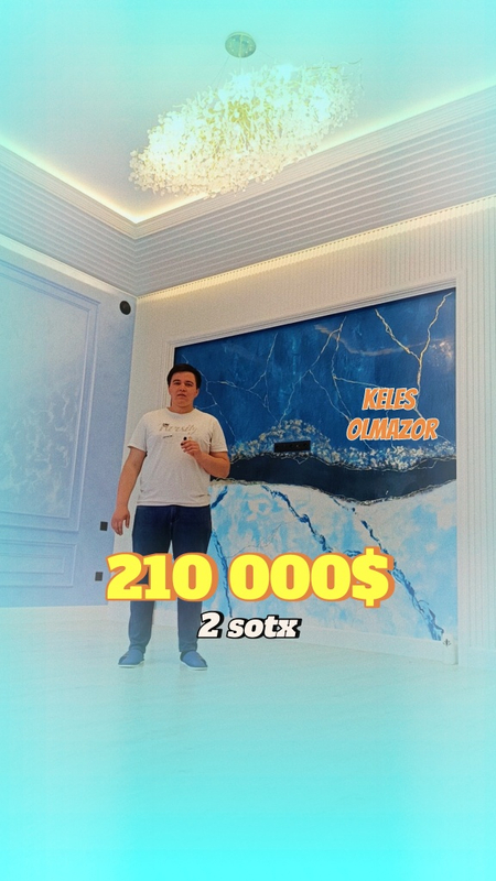 Uy sotiladi 2 sotx, 2 qavat, +yer-to'la