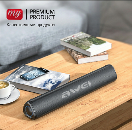 Портативный HiFi Музыка Супер Бас awei Y333