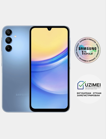 Smartfon Samsung Galaxy A15 android14. FDH+90hz. 5.000 mah. 2- sim