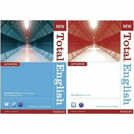 Total English Starter, Advanced, Elementary, Upper intermediate