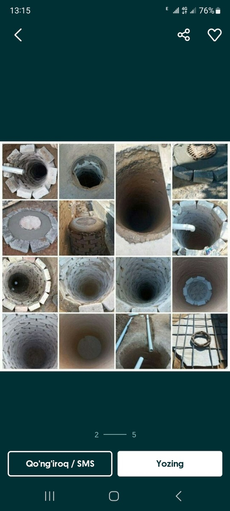 ура казиш ва сантехник хизматлари