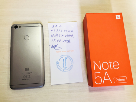 Redmi Note 5A prime 32GB Kar doc bor