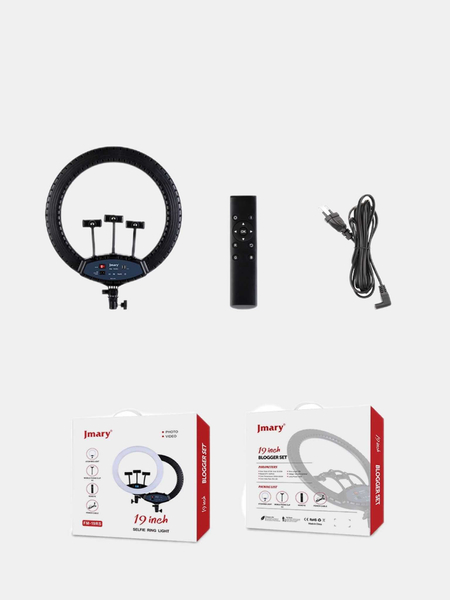Кольцевая лампа Jmary FM-19RS LCD