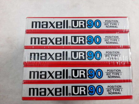 Блок аудиокассет Maxell UR 90
