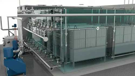Membranani tozalash (MBR o'rnatish) MBR-5 m3 / kun MBR-250 m3 / kun