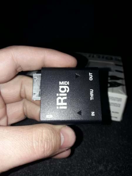 IRig миди (как juzisound) для iPad и iPhone