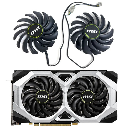 Кулер для видеокарты MSI gtx1660 / gtx2060