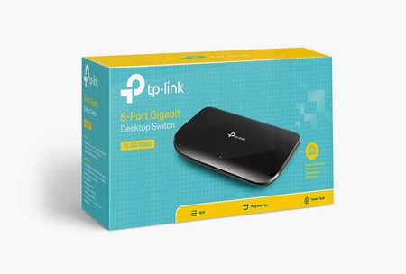 Сетевой Хаб концентратор маршрутизатор Tp-link 5 por TL-SG1005D 1000mb