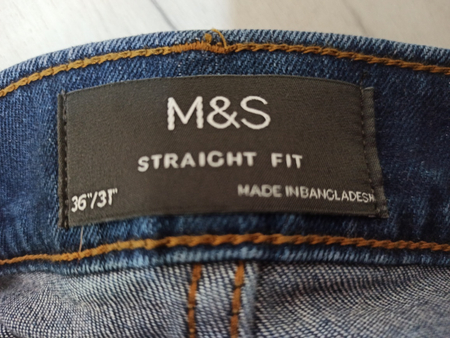 Джинсы мужские M&S синие ,НОВЫЕ