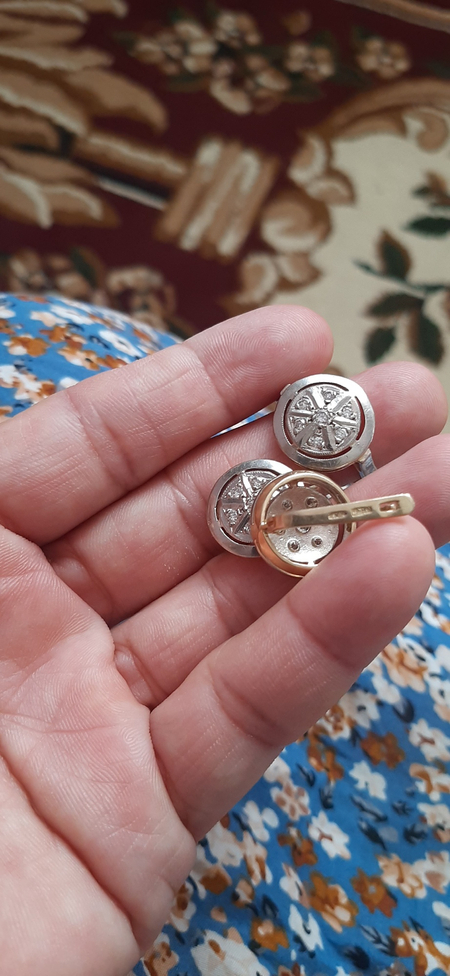 Баку ссср 750пр якуд бриллант 16.80гр