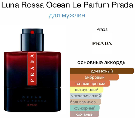 Оптом PRADA LUNA ROSSA OCEAN EDP (100ml) (Запечатанные)