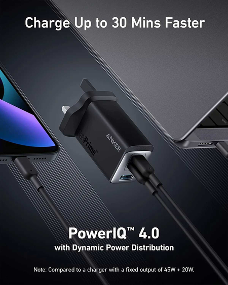 Сетевое зарядное устройство Anker 735 GaNPrime 65 Вт