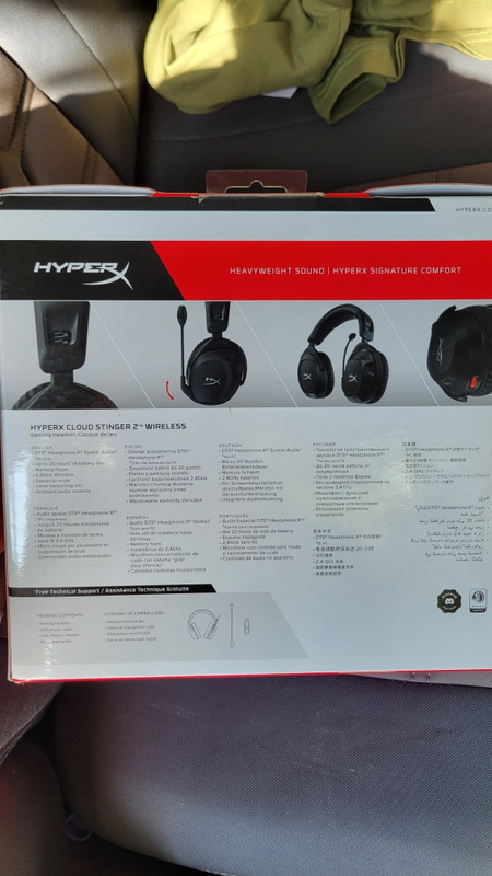 Наушники новые HyperX