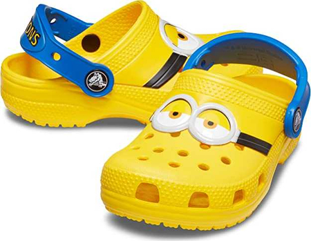 Детские кросксы Crocs unisex-child Despicable Me Minions Clogs! Новые!
