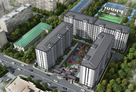 Gishtli novostroykada 1 xonali kvartira 25 000 у.е. Yashnobod. (KB)