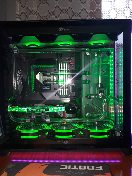 Системный блок. Lian-Li 011 Razer edition.
