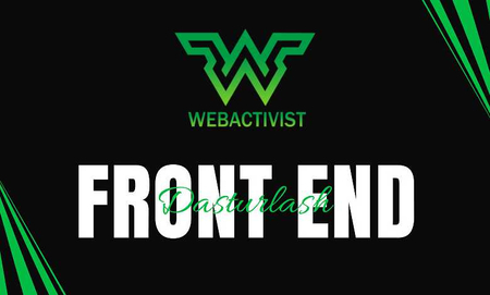 WEBAKTIVIST IT Dasturlash, программирование