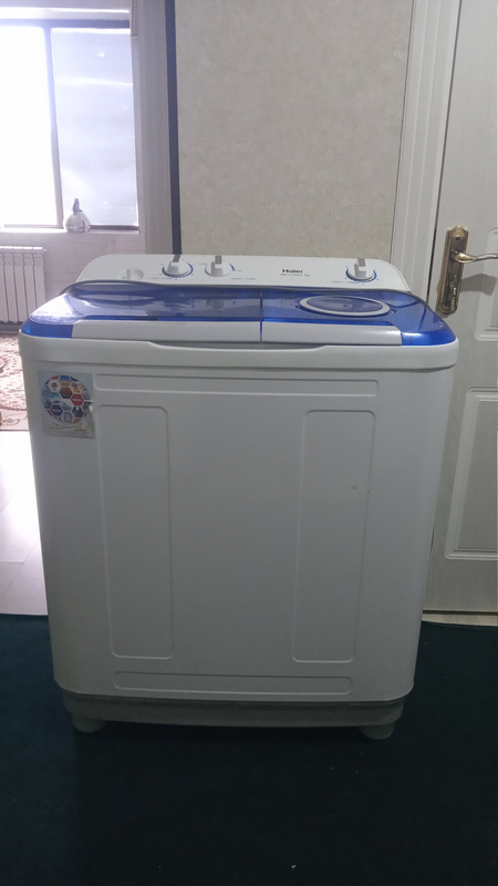 Haier yarim avtomat kir yuvish mashinasi 8 kg