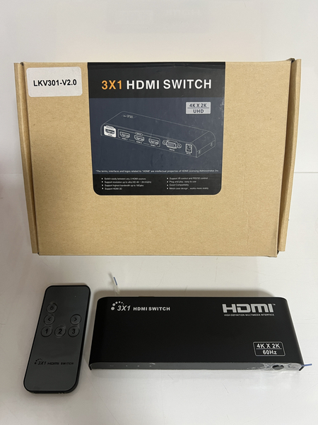 3*1 HDMI  SWITCH  4K i 2K