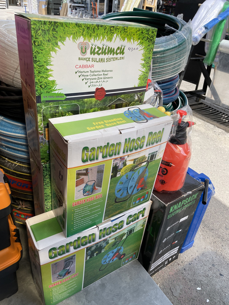 Katuwka shlankalar uchun oddiy va g’ildirakli