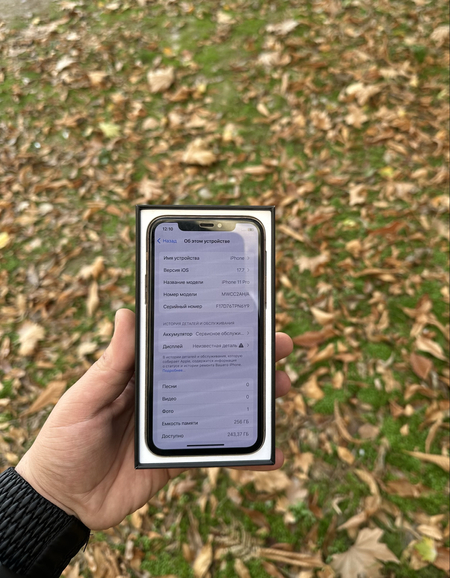 Iphone 11 pro sotiladi 256tali ideal ekran alwkan arginalga feys bor